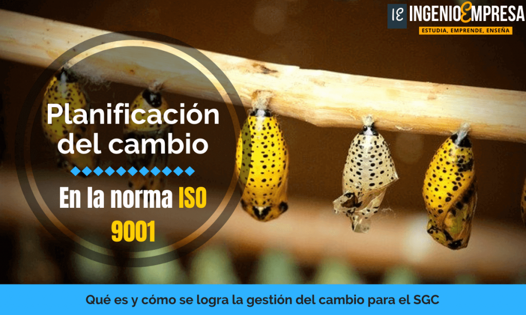 Planificación de los cambios en ISO 9001:2015 Planificación de los cambios en ISO 9001:2015